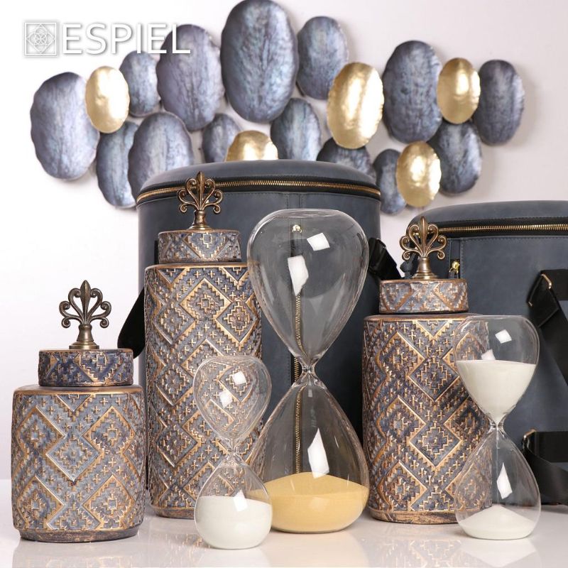 Espiel Κλεψύδρα με Χρυσή Άμμο 30cm 60 ΜΙΝ PYD103 – SamoladosHome.gr